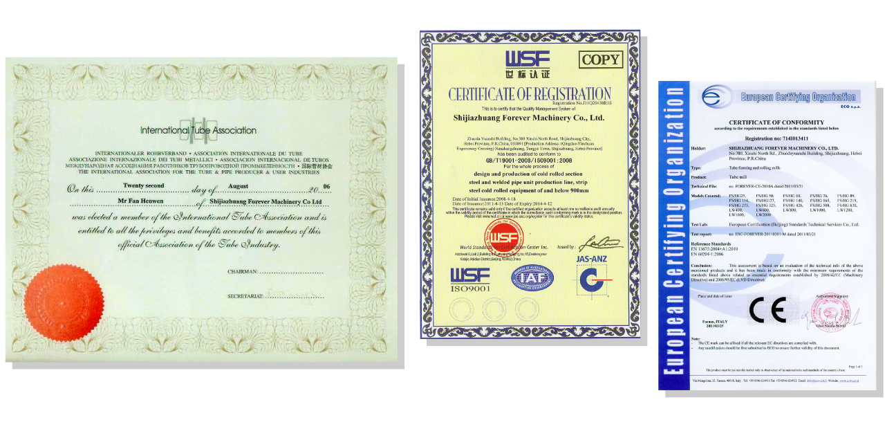 Forever Machinery - Global Leader in ERW tube mill and roll form solutions